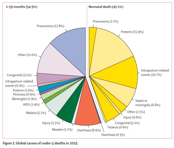 Progress in reducing child deaths: updated estimates of causes and ...