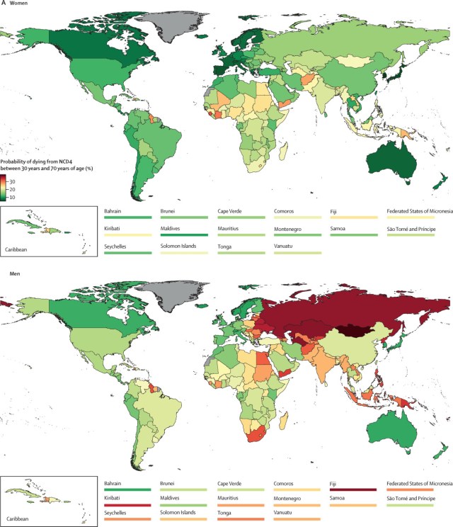 Are countries on track to meet the global targets for noncommunicable ...